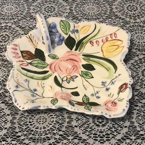 Blue Ridge | Accents | Vintage Nappy Trinket Dish Blue Ridge Pottery ...